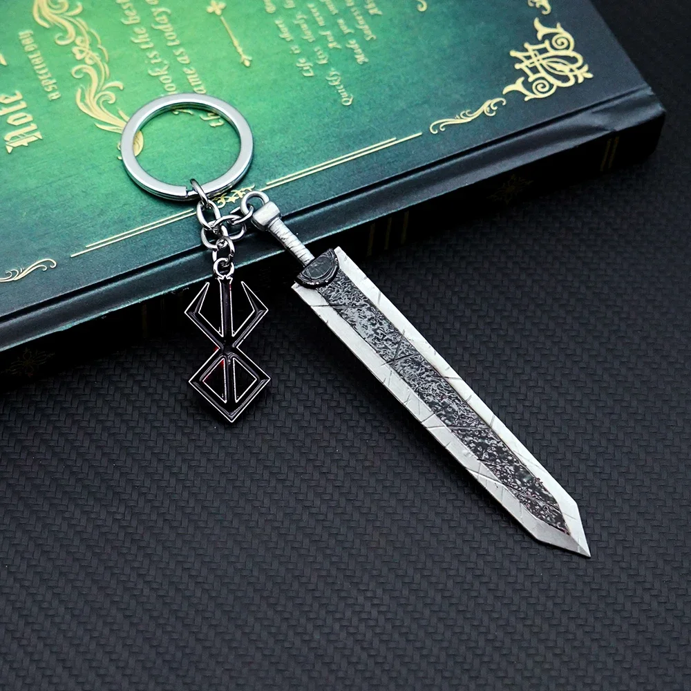 Anime-Cartoon-Keychain-Guts-Dragonslayer-Men-Jewelry-Key-Chain-Keyrings ...