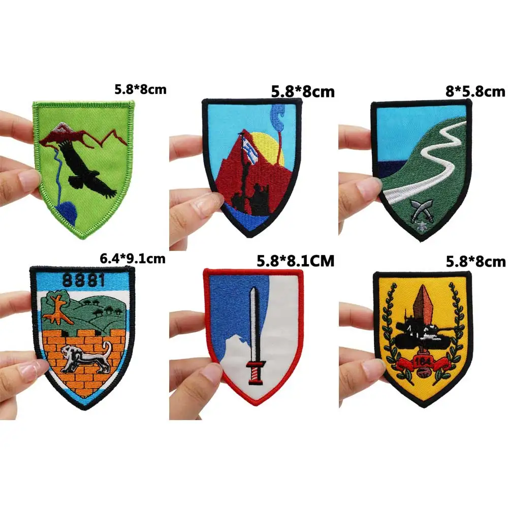Israel Tactical Embroidery Patches for Backpacks and Clothing military ...