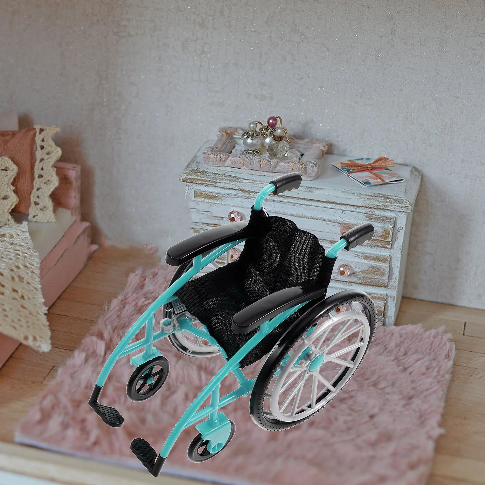 Electric Wheelchair Diy Mini Wheelchair Toy American Girl Doll Mini ...