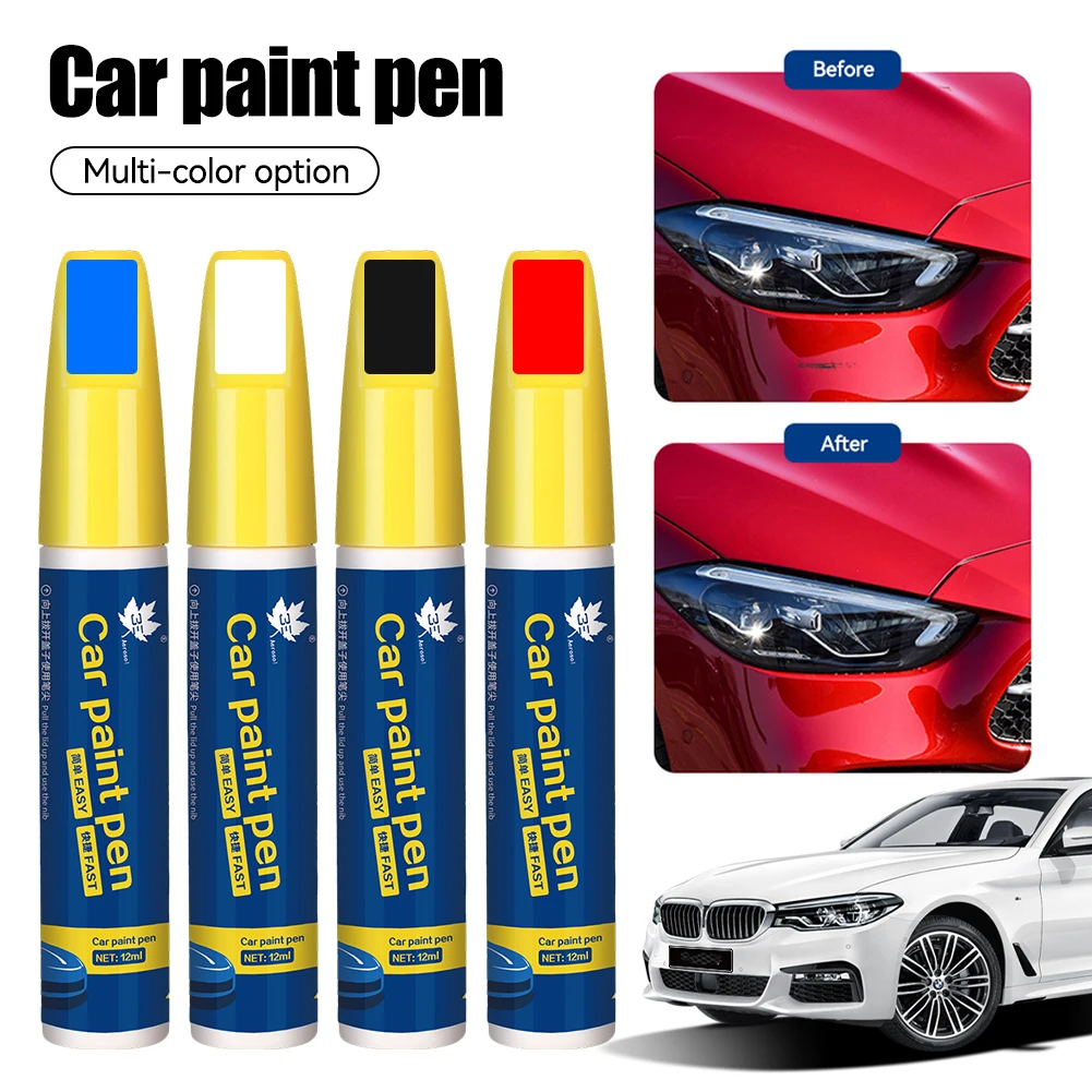 12ML Car Paint Pens Scratch Repair Pen Universal Color Retouching Pen ...