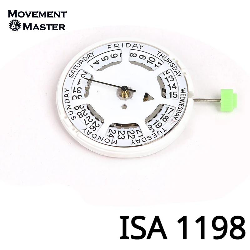 New-Swiss-ISA-1198-Movement-Original-Quartz-Movement-with-927-Battery ...