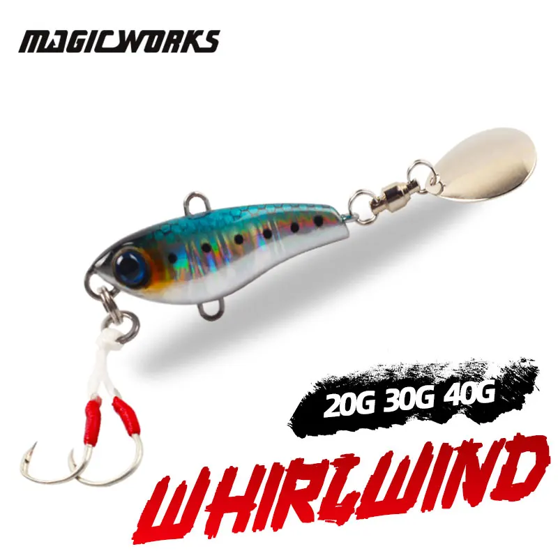 Magic-Works-Metal-Jig-Tail-Spinner-Fishing-Lures-20G-30G-40G-Artificial ...