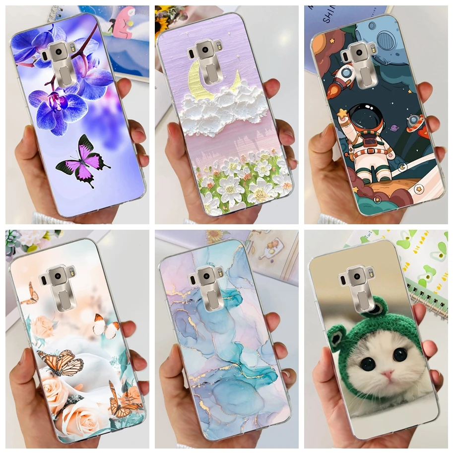 Funda-trasera-para-tel-fono-Asus-ZenFone-3-ZE520KL-carcasa-de-silicona ...