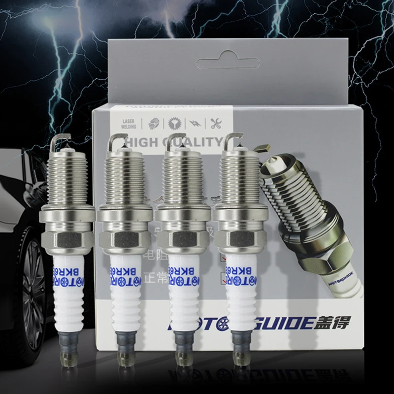 4pcs/lot SILZNAR6D9 high quality Double Iridium Spark Plug For 94051 ...