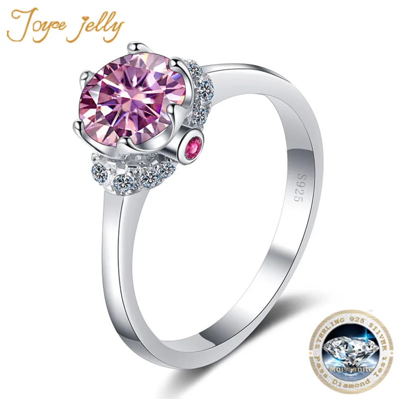 JoyceJelly-Anillo-de-Plata-de-Ley-925-para-mujer-joyer-a-de-moissanita ...