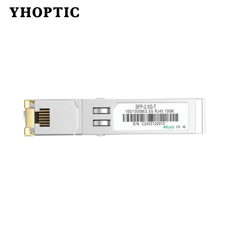 Gigabit-SFP-to-Rj45-10G-2-5G-30m-100m-Copper-Modules-Optical-Module ...