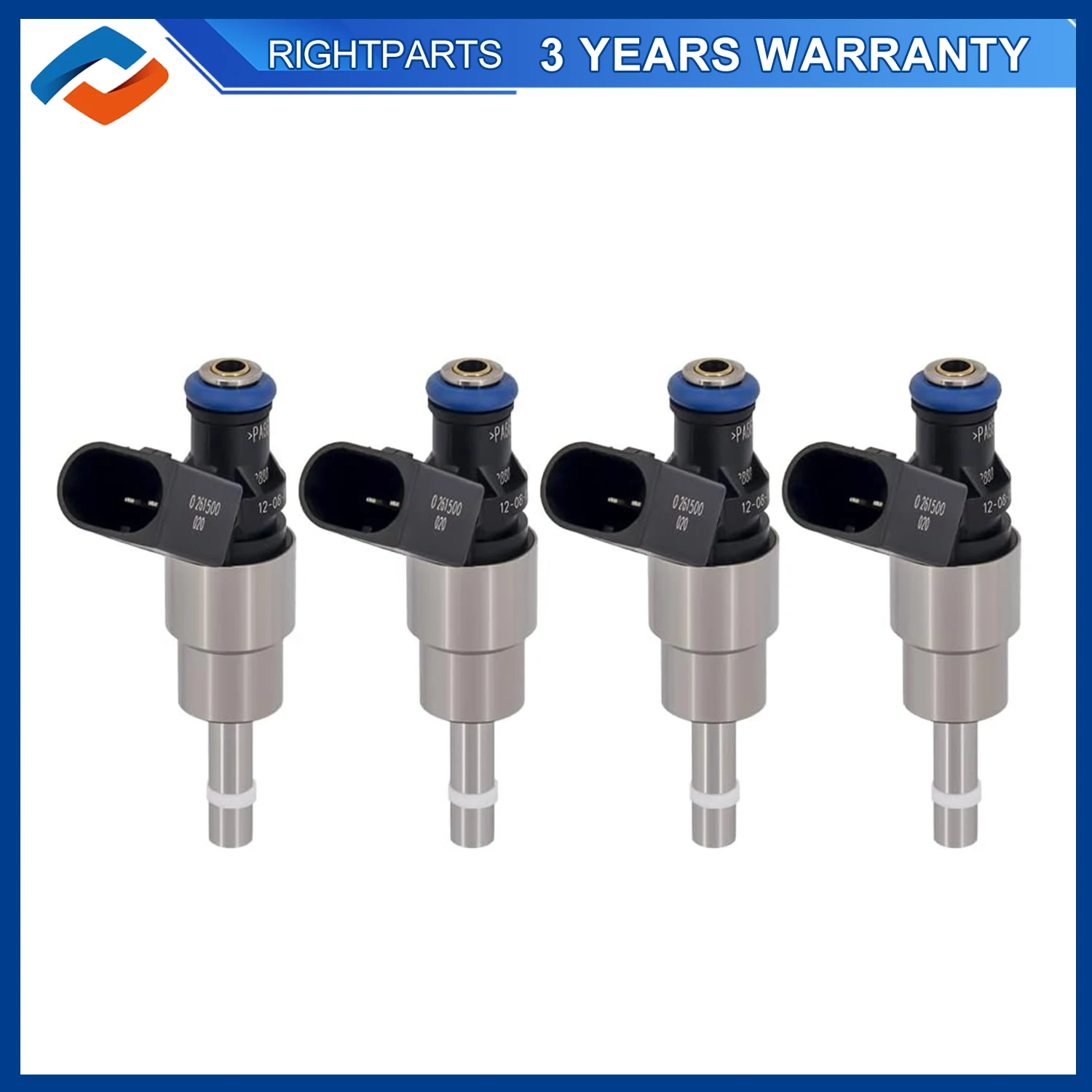 4PCS 06F906036A Fuel Injectors For VW Passat Jetta GTI EOS Audi A3 TT ...