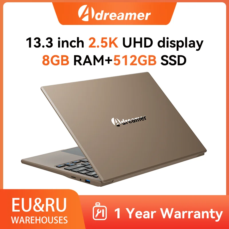 Adreamer Leobook 13 Laptop Ddr4 8gb 1tb Ssd Computer 13.3-inch Intel Notebook 2560x1600 ...