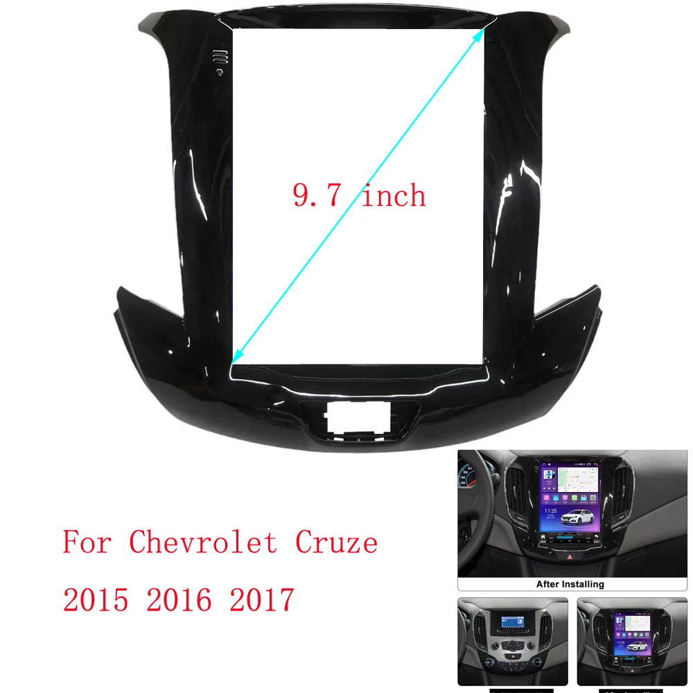 9-7-inch-Big-VERTICAL-Screen-Auto-Stereo-Frame-Kit-For-Chevrolet-Cruze ...