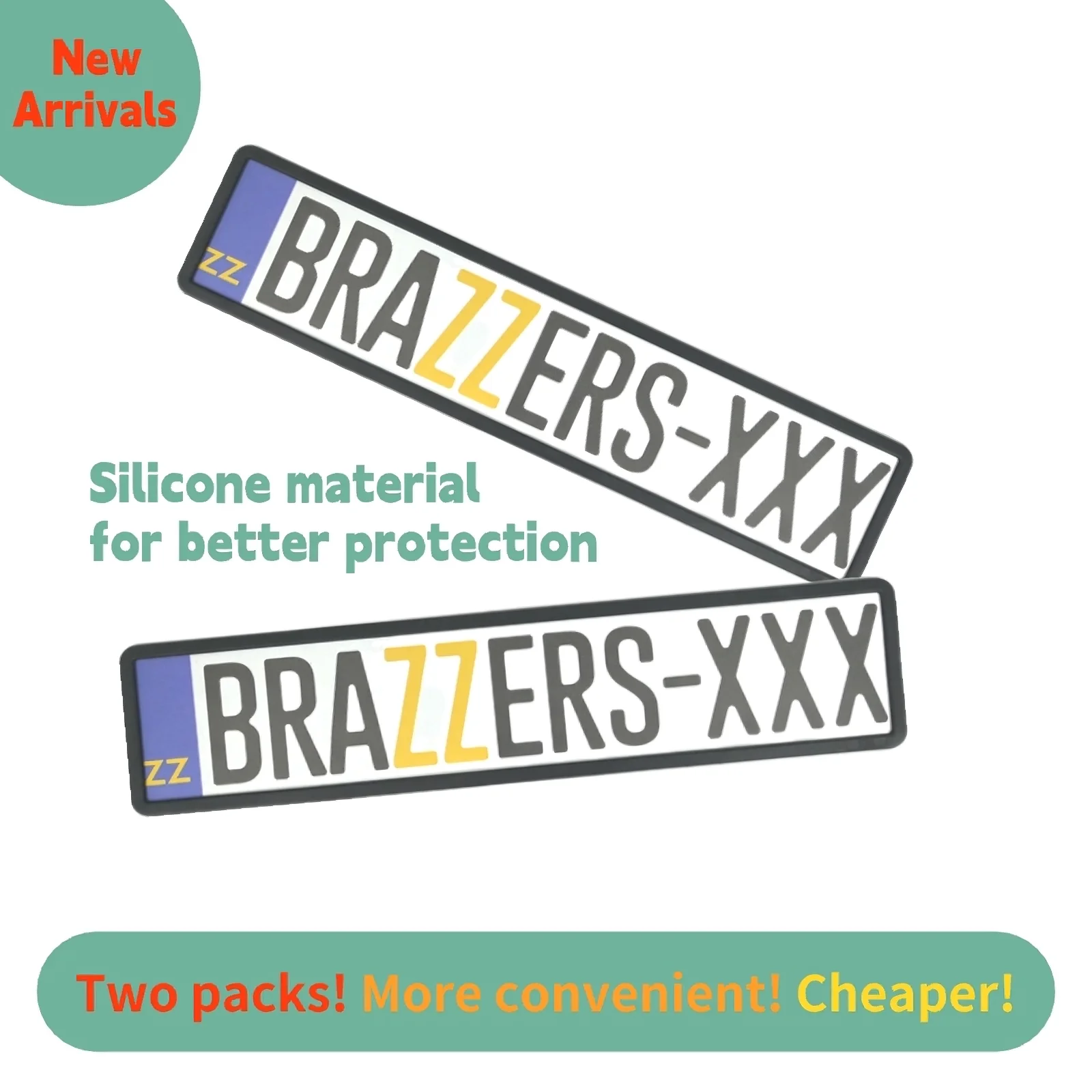 Silicone License Plate Frames ，The Original European Premium Grade ...
