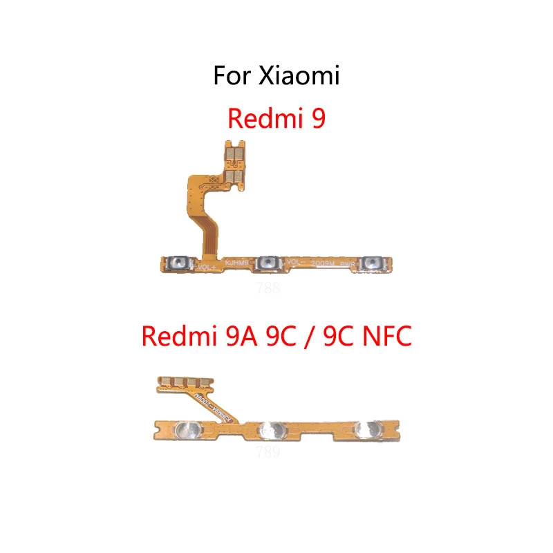 Power Button Switch Volume Mute Button On / Off Flex Cable For Xiaomi ...