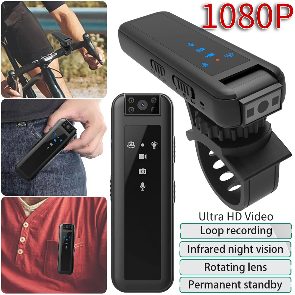 HD-1080P-Mini-Camera-Bicycle-Stand-Recorder-Law-Enforcement-Recorder ...