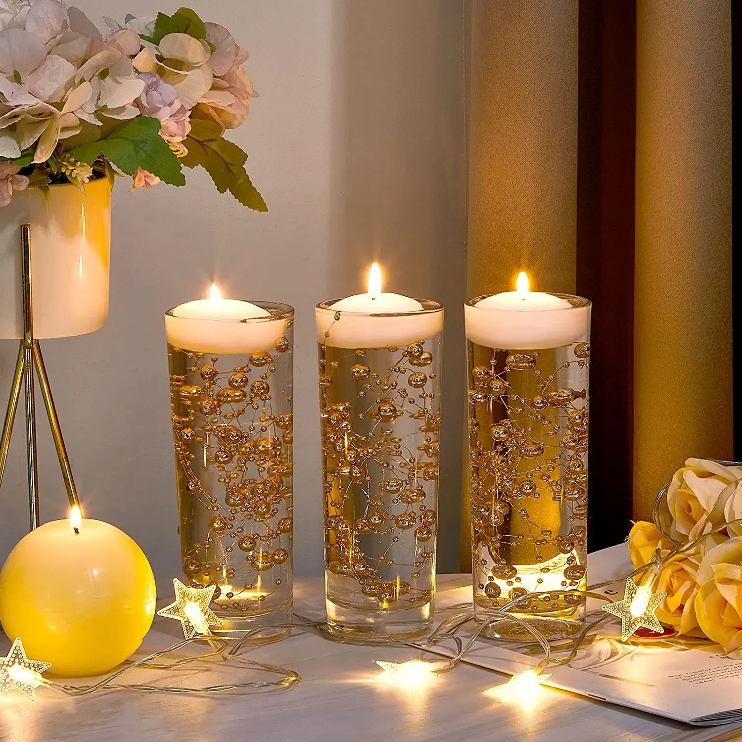 Floating Beads For Centerpieces