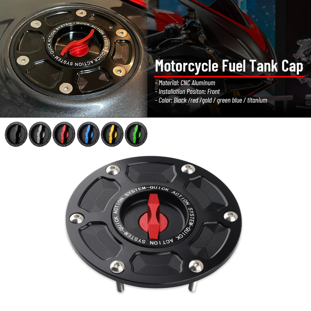 Motorcycle Accessories CNC Keyless Fuel Tank Cap For Aprilia RS660 ...