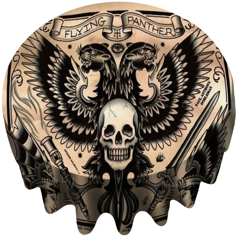 Death Proof Skull Tattoo
