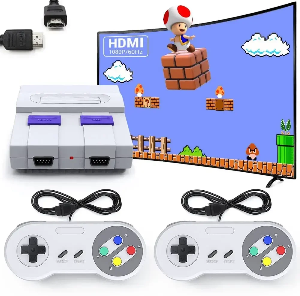 Super-Mini-8Bit-HDMI-compatible-TV-Retro-Video-Game-Console-Built-in ...