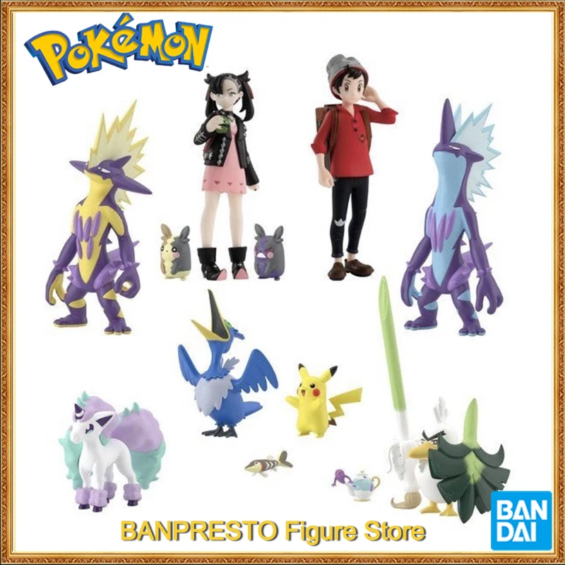 Bandai-figuras-de-acci-n-de-Pok-mon-Galar-modelo-de-juguete-a-escala ...