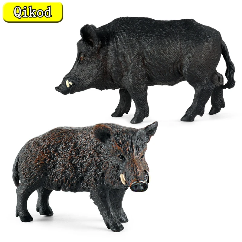 Simulation-Pig-Animal-Model-Farm-Wild-Boar-Deer-Pig-Action-Figure-Toys ...