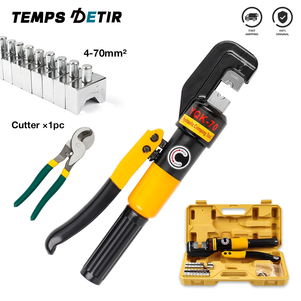 Hydraulic-Cable-Lug-Crimper-Pressure-10-T-Electrical-Terminal-Cable ...