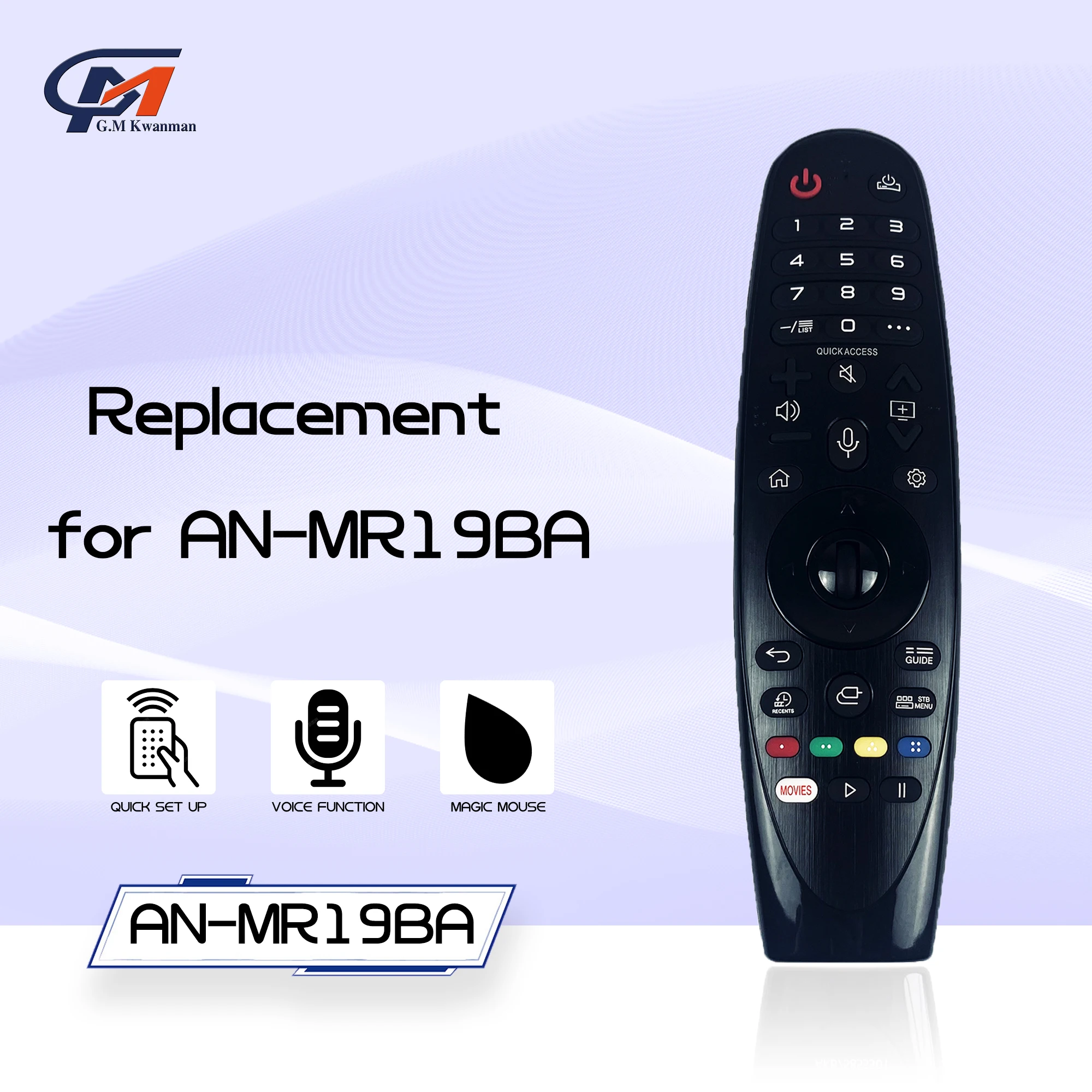 AN-MR19BA-New-Voice-Magic-Remote-Control-for-LG-2019-Smart-4K-UHD-OLED ...