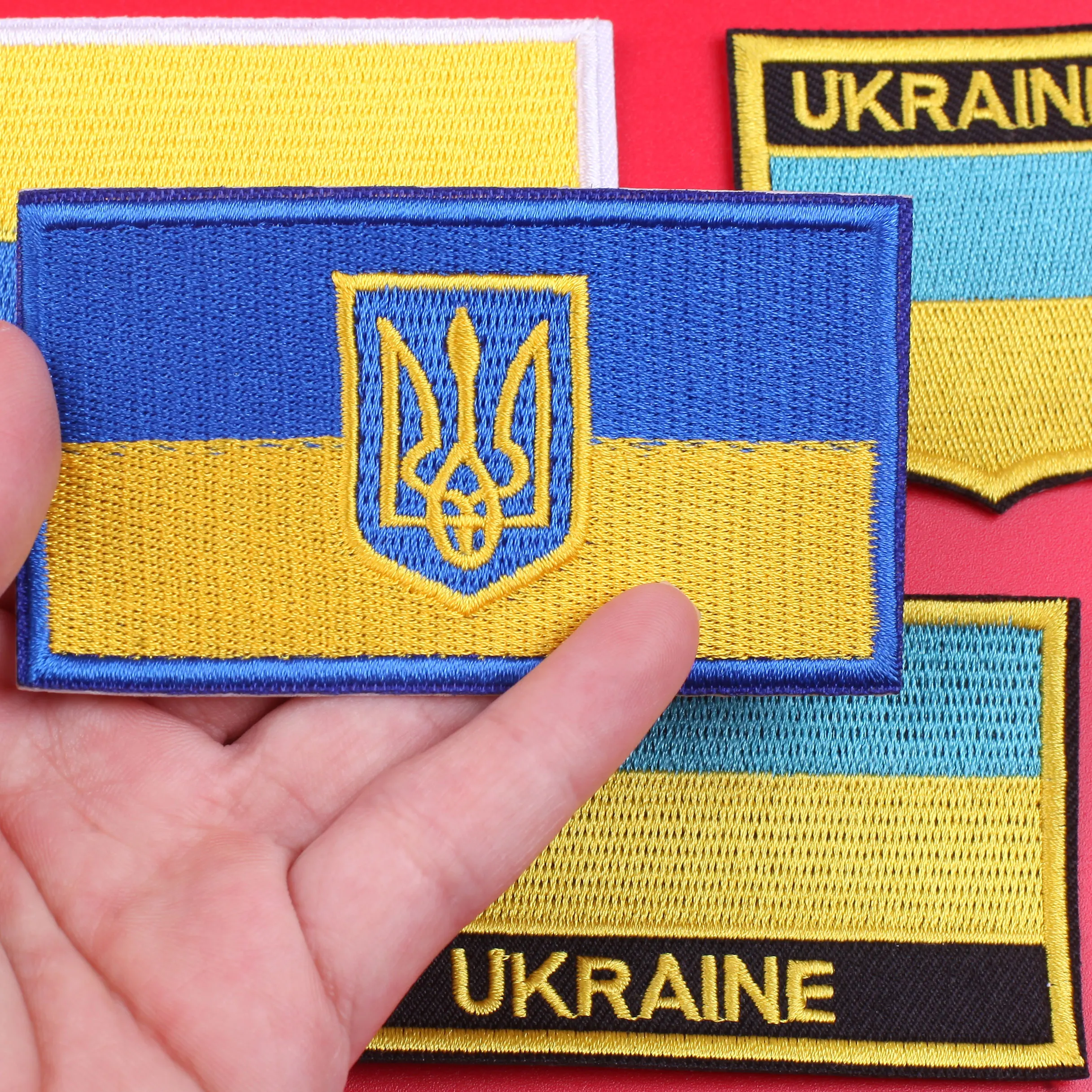 Iron-on-Ukrainian-National-Emblem-Embroidered-Patches-for-Clothing ...