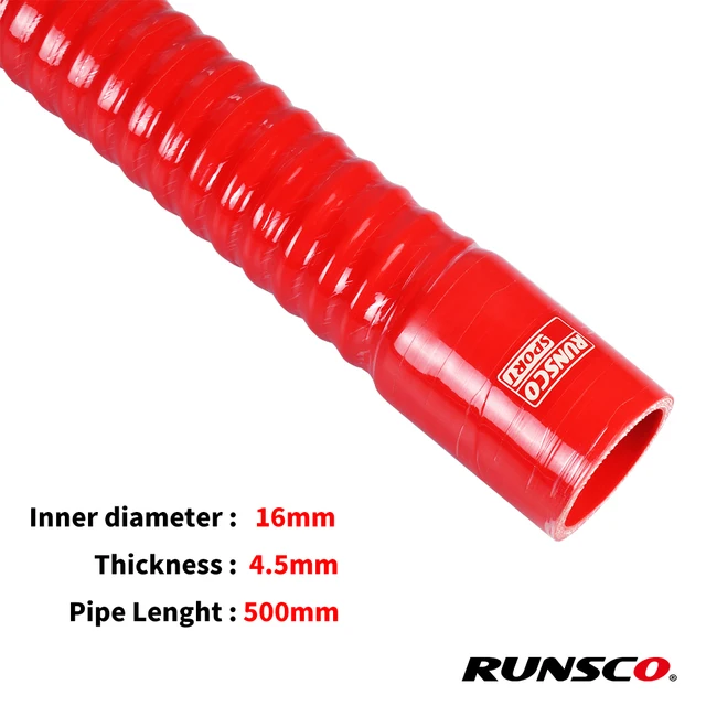 ID 16 18 20 25 28mm Silicone Flexible Hose Water Pipe Radiator Tube for ...
