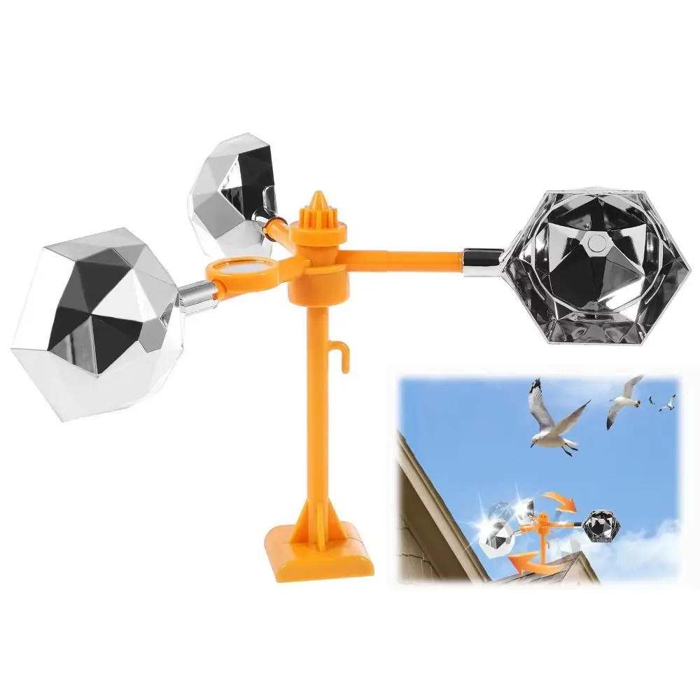 NEW Reflective Swivel Bird Scarer Rotating Eco-Friendly Animal Scare ...