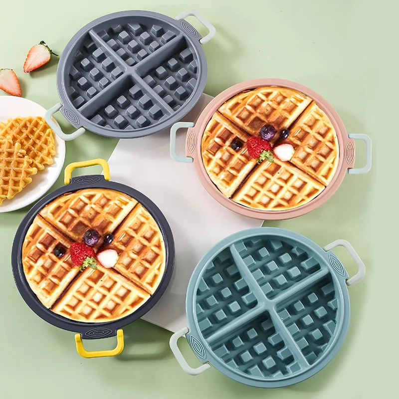 1PC-Waffle-Mold-Silicone-Waffle-Chocolate-Baking-Pastry-Mold-Muffin ...