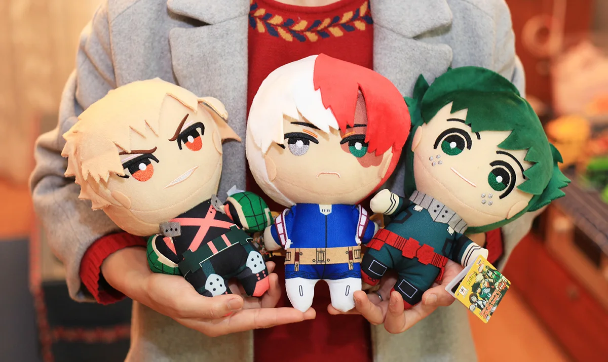 20cm Japanese Anime My Hero Academia Plush Toys Cartoon Stuffed ...