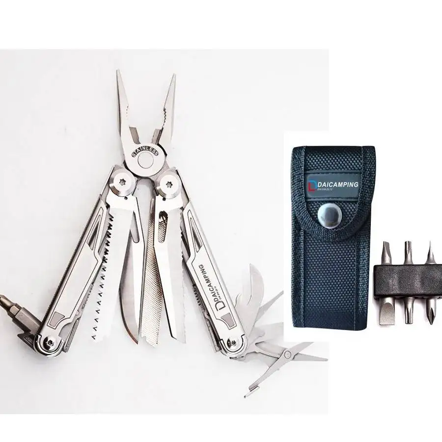 Daicamping DL12 Outdoors Wire Camping Multitools Kit Multi Plier ...