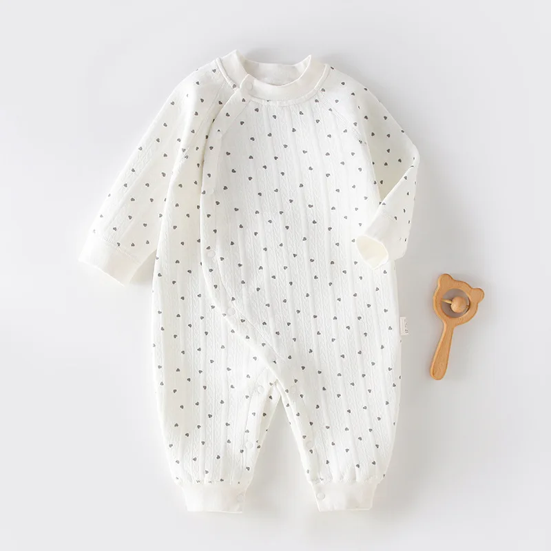 Baby Boneless Bodysuit Newborn Autumn Winter Warm Romper Boys and Girls ...