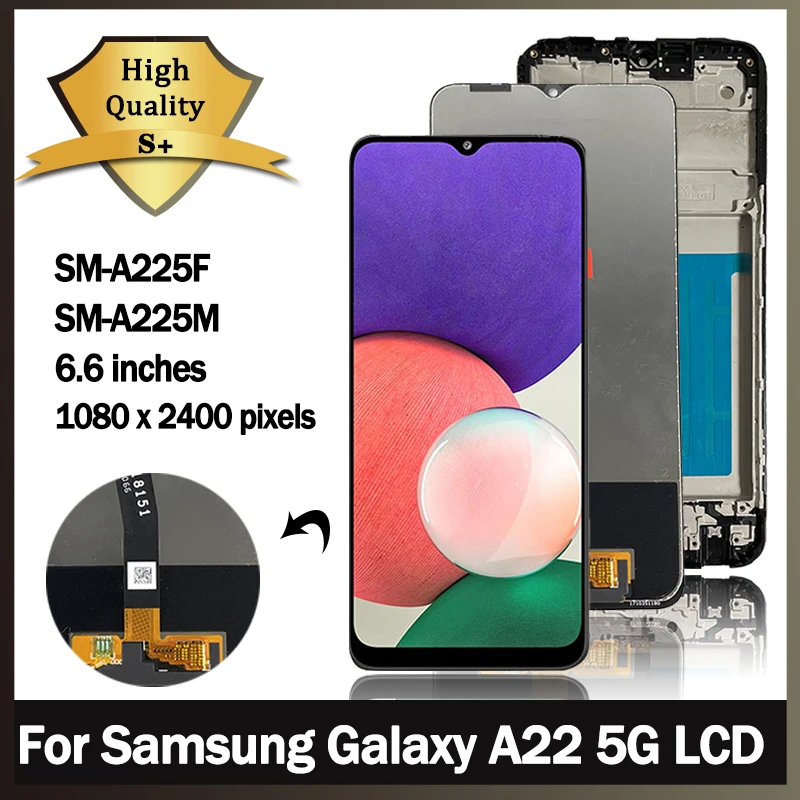 6-6-NEW-For-Samsung-A22-5G-A226-A226B-LCD-Display-Touch-Screen ...