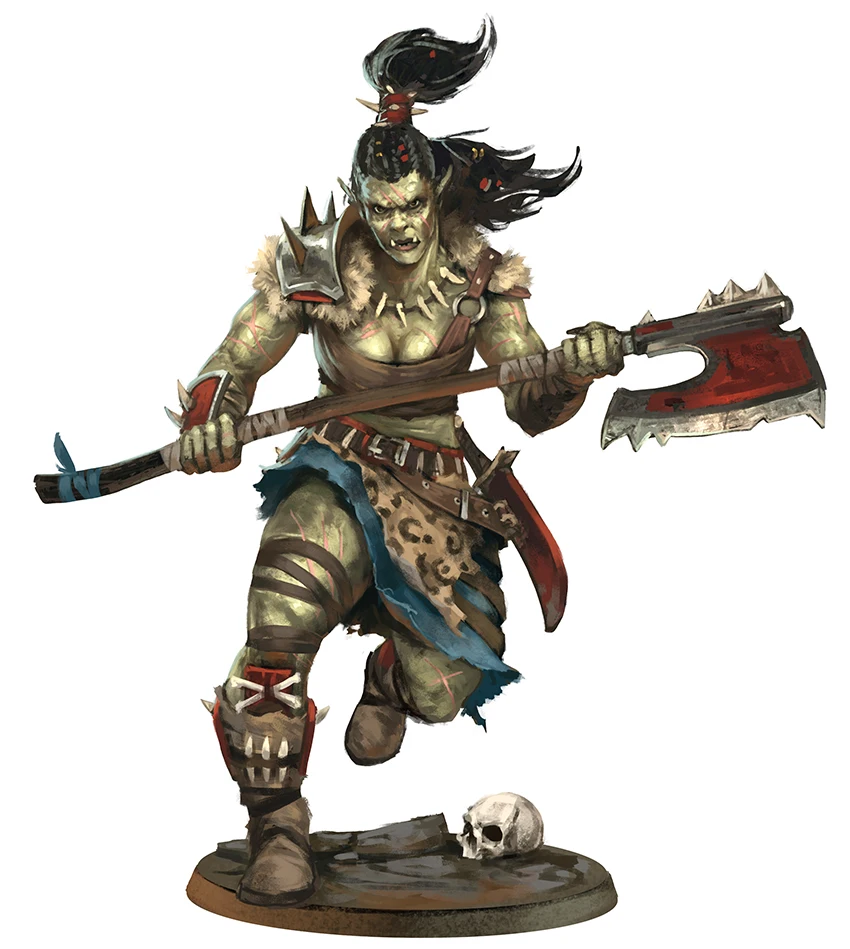 Female Orc Warrior