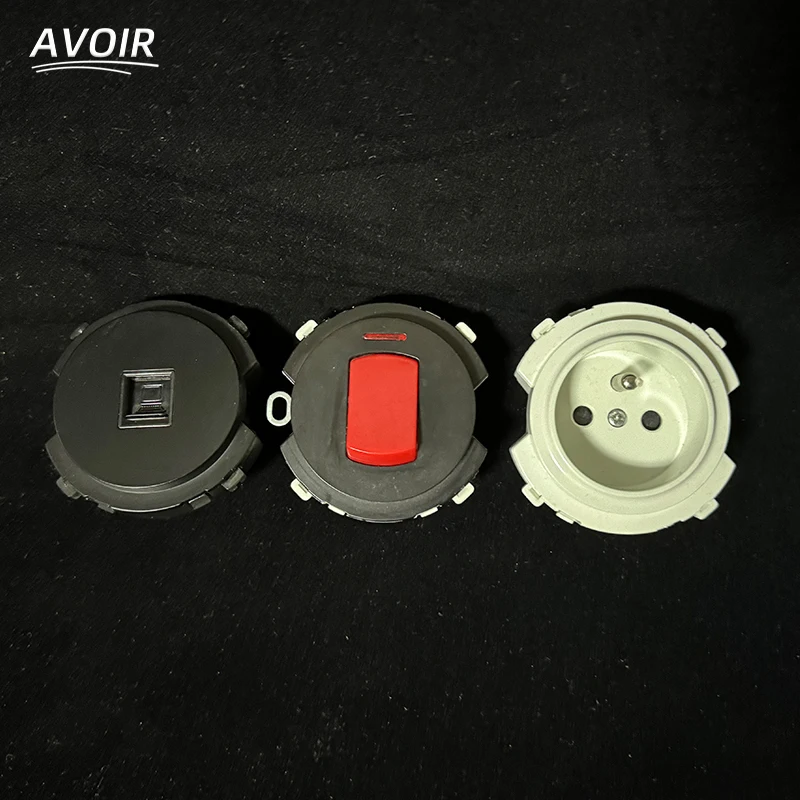Avoir-Diy-Free-Combination-Wall-Power-Socket-Black-White-Function ...