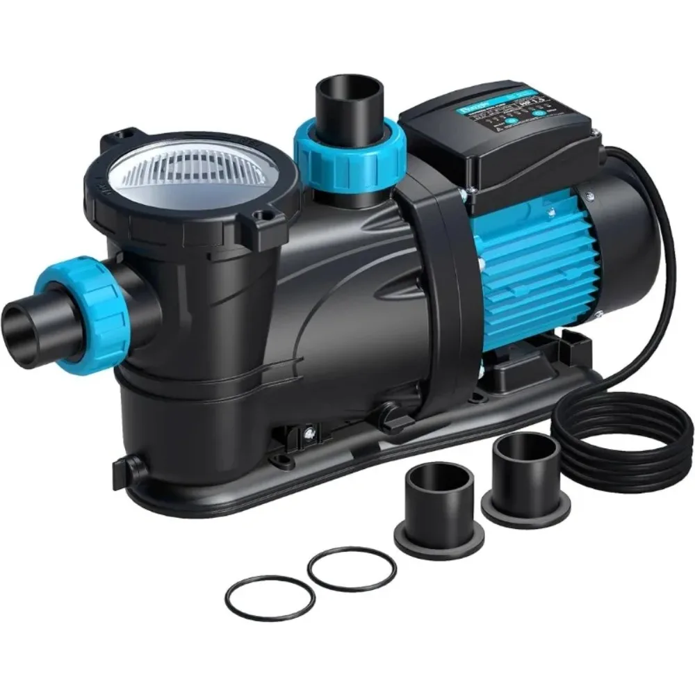 1-5-HP-Pool-Pump-Inground-with-Timer-5400-GPH-220V-Above-Ground-Low ...