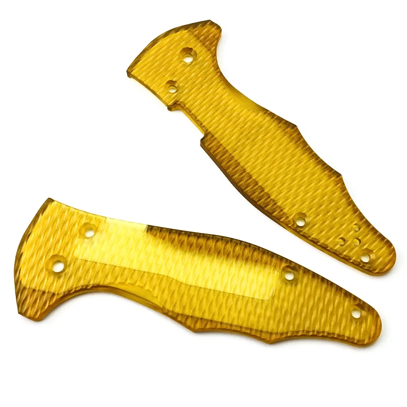 1Pair-Knife-Handle-Patch-For-Spyderco-Yojimbo-2-Folding-Knife-DIY-Parts ...