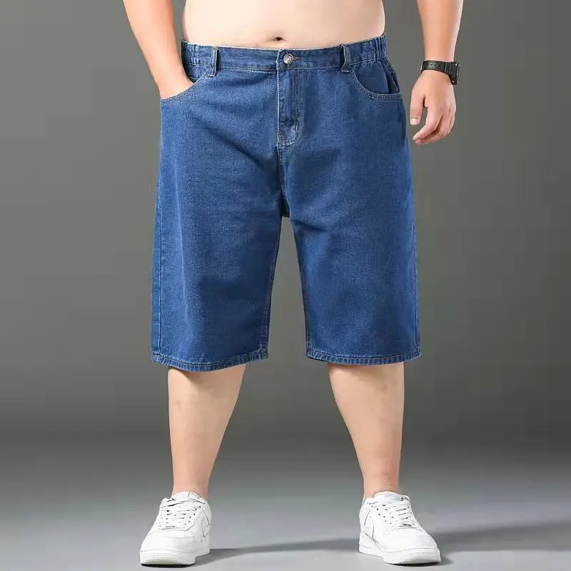 Summer-Big-Size-Men-Essentials-Oversize-Denim-Shorts-Streetwear-Fashion ...