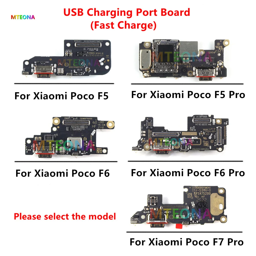 Para xiaomi poco f5 f6 f7 pro ultra usb doca de carregamento placa ...
