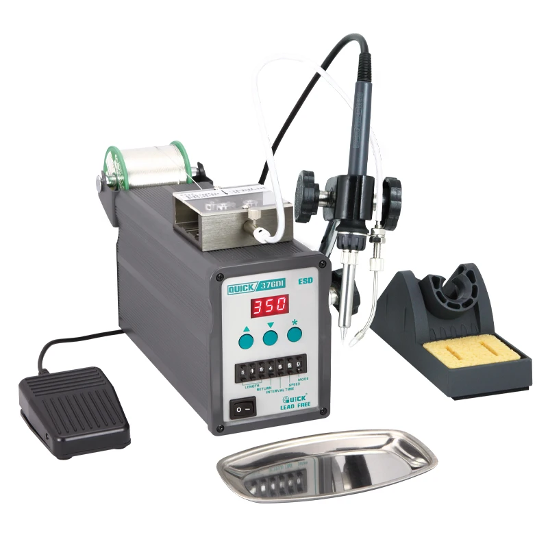 Quick-376di-soldering-station-with-wire-feeder-90W-auto-wire-feeder ...