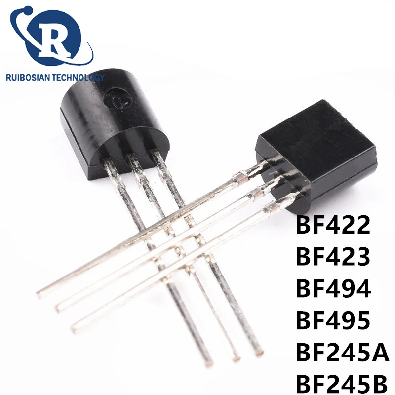 10PCS-BF245A-BF245-BF245B-TO-92-TO92-Transistor-BF422-BF423-BF494-BF495 ...
