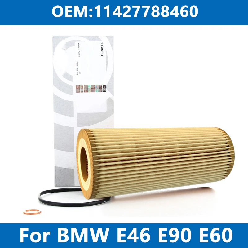 Car-Oil-Filter-Kit-HU721-4X-11427788460-For-BMW-E46-E90-E91-E92-E93-E60 ...