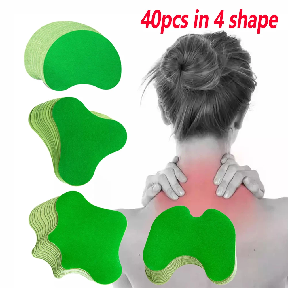 40Pcs-Pain-Relief-Patch-Muscle-Joint-Aches-Knee-Neck-Back-Plaster ...