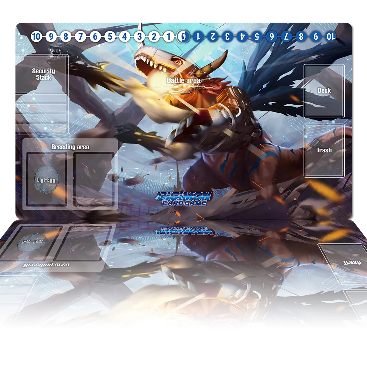 Digimon-Playmat-Metal-Greymon-DTCG-CCG-Board-Game-Trading-Card-Game-Mat ...