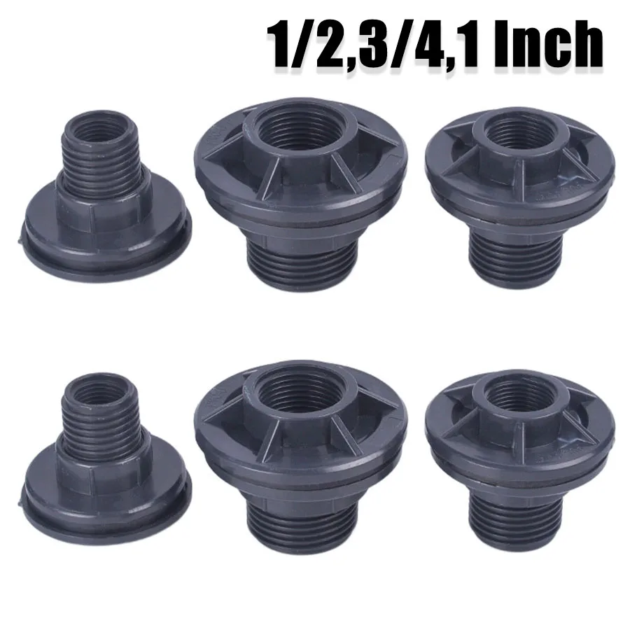 1/2In 3/4In 1In UPVC White Double Female Thread Water Tank Joints ...