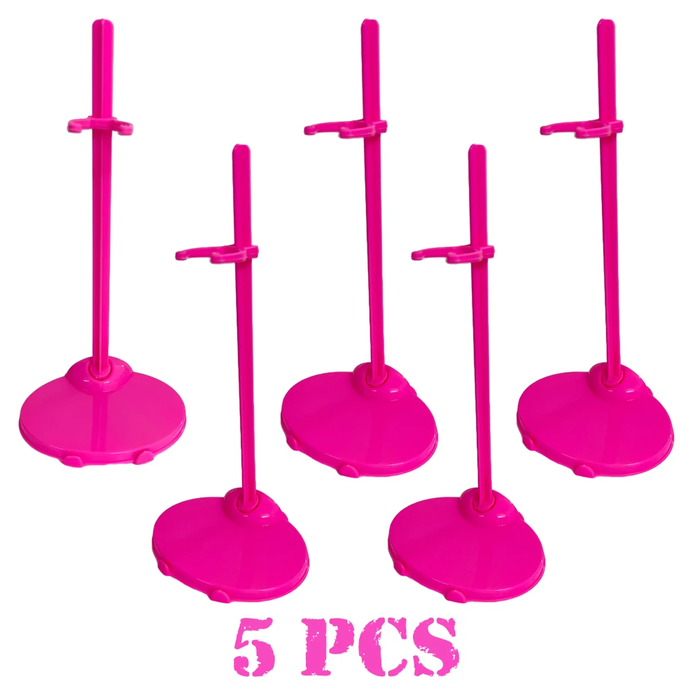 NK-5-Pcs-Set-Pink-Waist-Doll-Stands-Display-Supporting-Holder-Mannequin ...