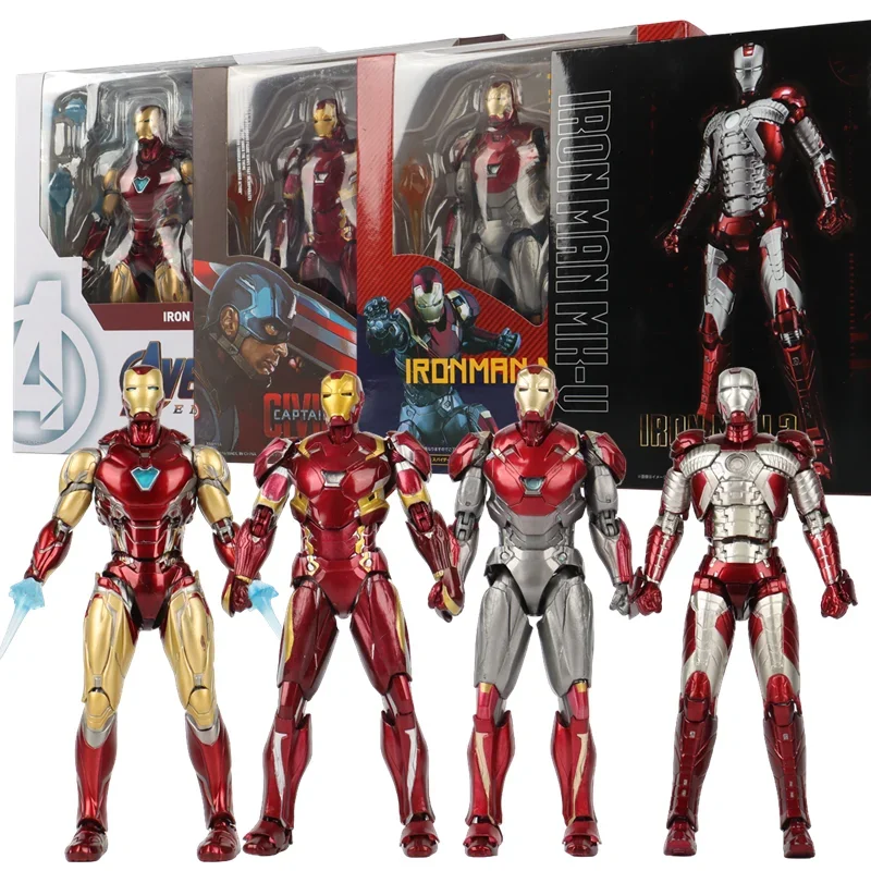 PVC-Homem-De-Ferro-MK85-Action-Figure-Modelo-M-vel-Avengers-Endgame ...