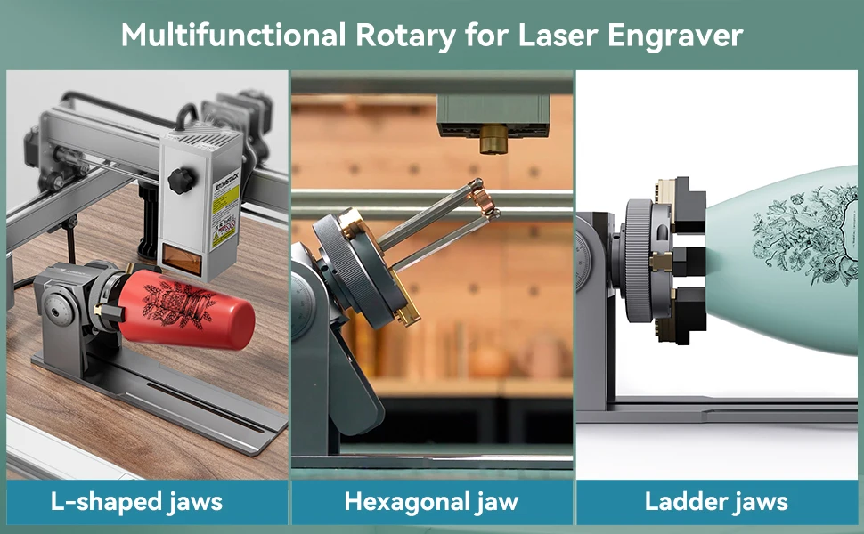 Multifunctional Rotary for Laser Engraver