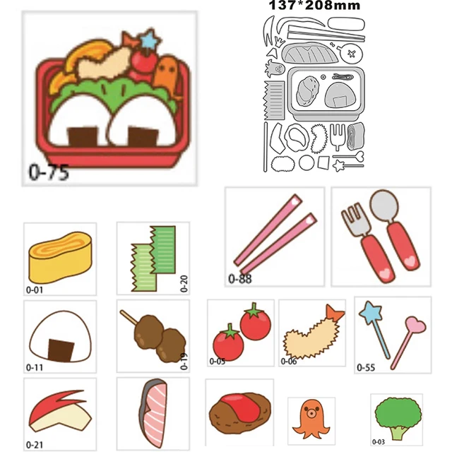 Papercraft Japanese Bento