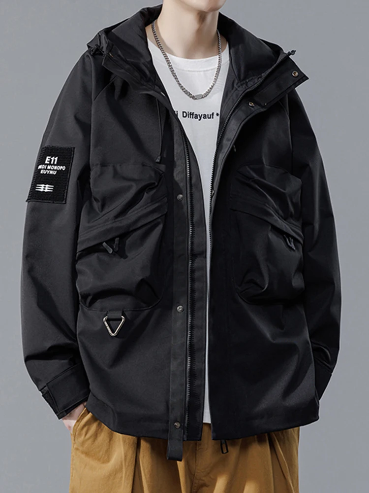 TRAF-2024-New-Fashion-Autumn-Jacket-Men-Hooded-Outdoor-Sports-Jacket ...