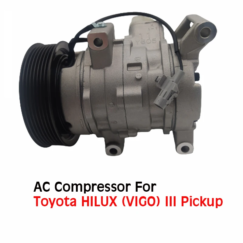 Car A/c Air Conditioning Compressor For Toyota Hilux Vigo 3 Pickup ...